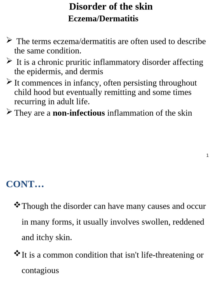 Skin Disorder by Yazew | PDF | Dermatitis | Allergy