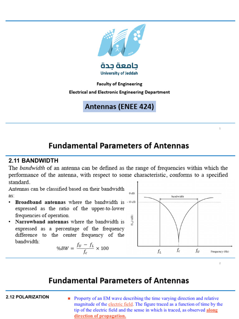 Lecture 3Antenna and Propagation Theory | PDF | Antenna (Radio ...