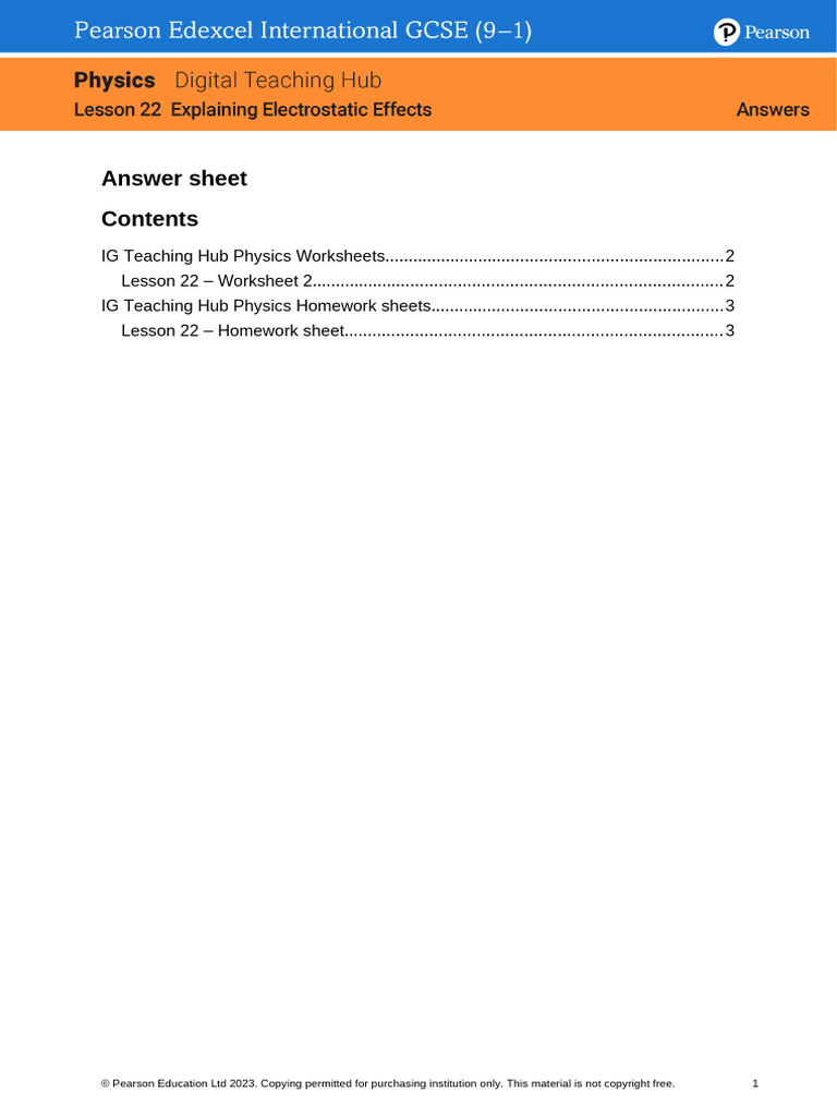 1720693693717-IG - Physics - Lesson22 - Answer Sheet | PDF
