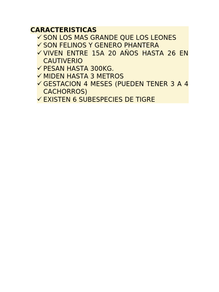 Caracter I Sticas | PDF