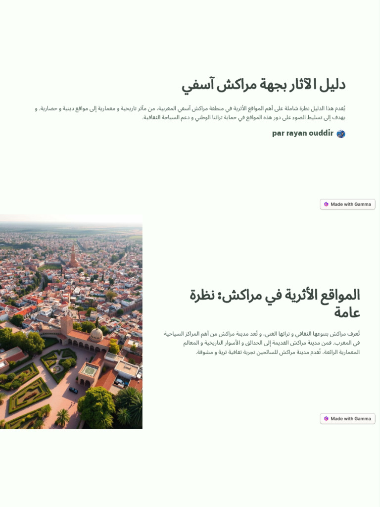 Dlyl Alaathar BJHH Mraksh Aasfy | PDF