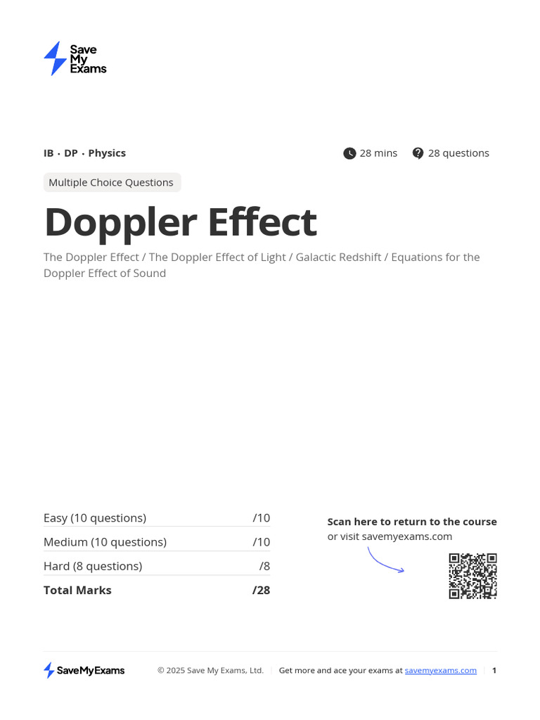 doppler-effect-gZktFTFKwdfQczJV-2 | PDF | Doppler Effect | Redshift