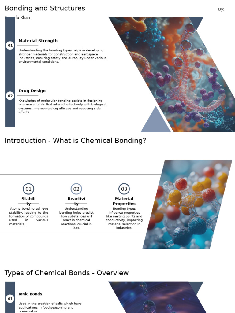 Types and Properties of Chemical Bonds | PDF | Chemical Bond | Salt ...