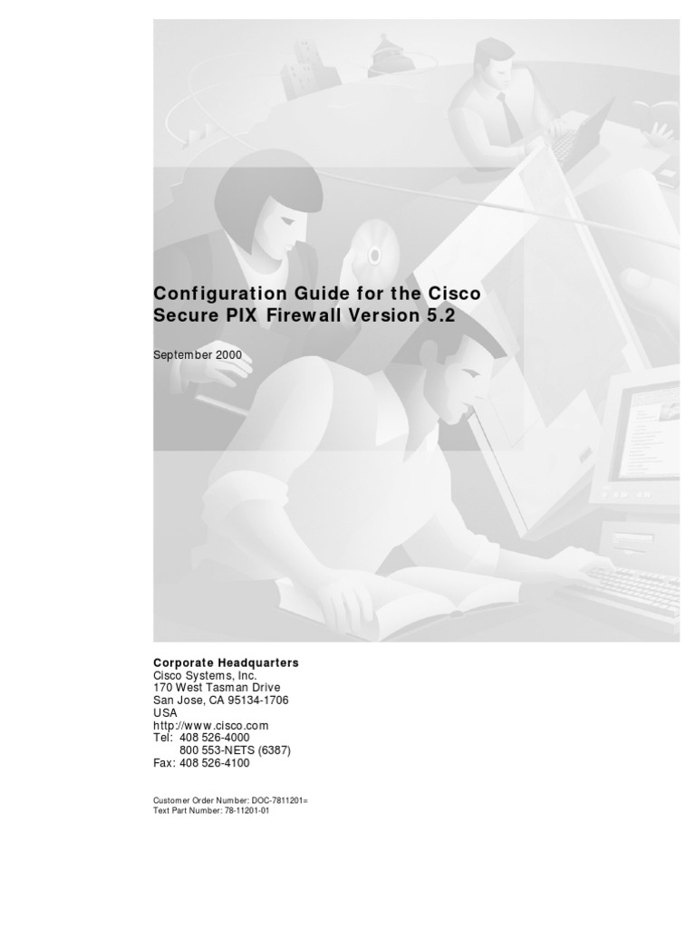 Pix Configuration Guide | PDF | Firewall (Computing) | Computer Network