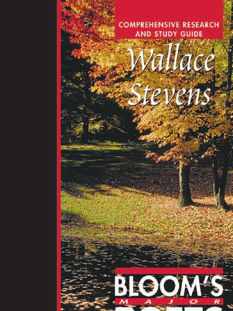 Bloom - Wallace Stevens | PDF | Poetry