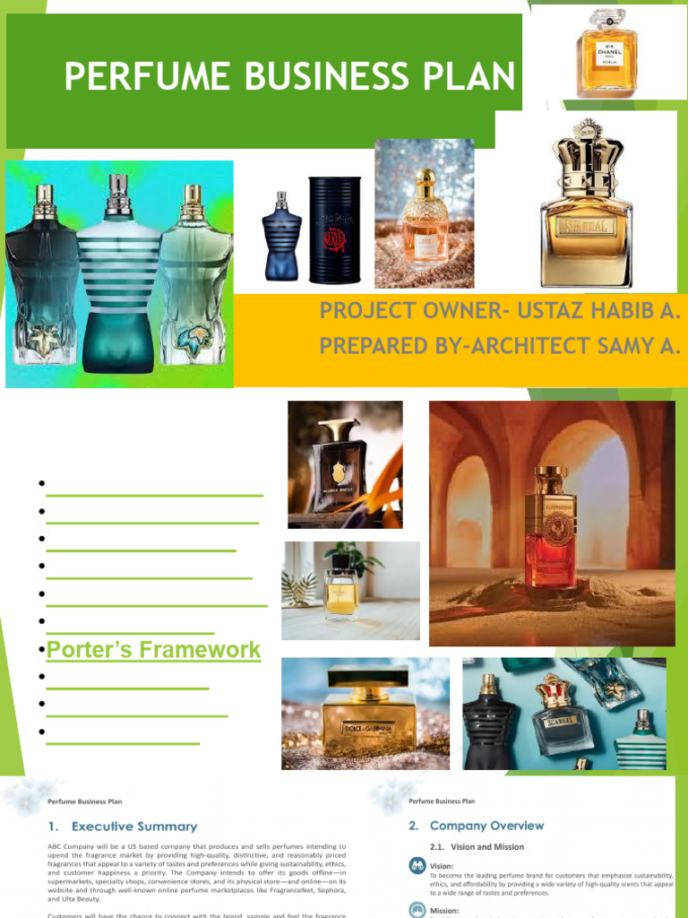 Perfume Business Plan | PDF