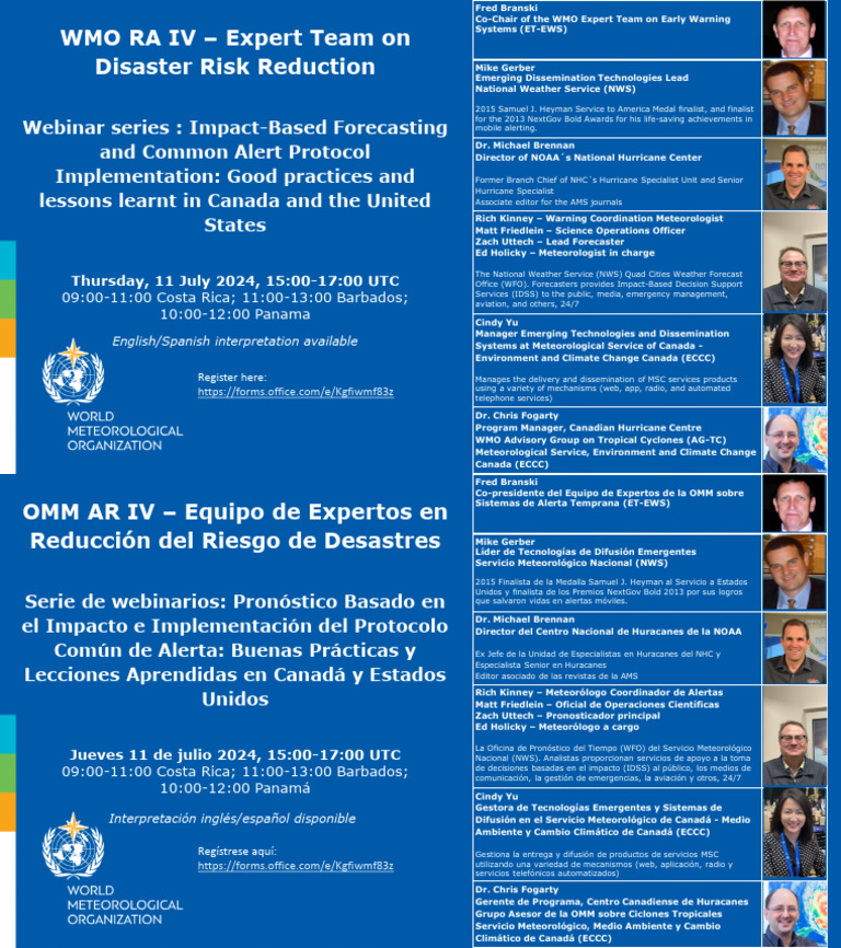Ra Iv DRR Ibf Cap Us Canada Flyer | PDF | Tormentas | Fenómenos ...