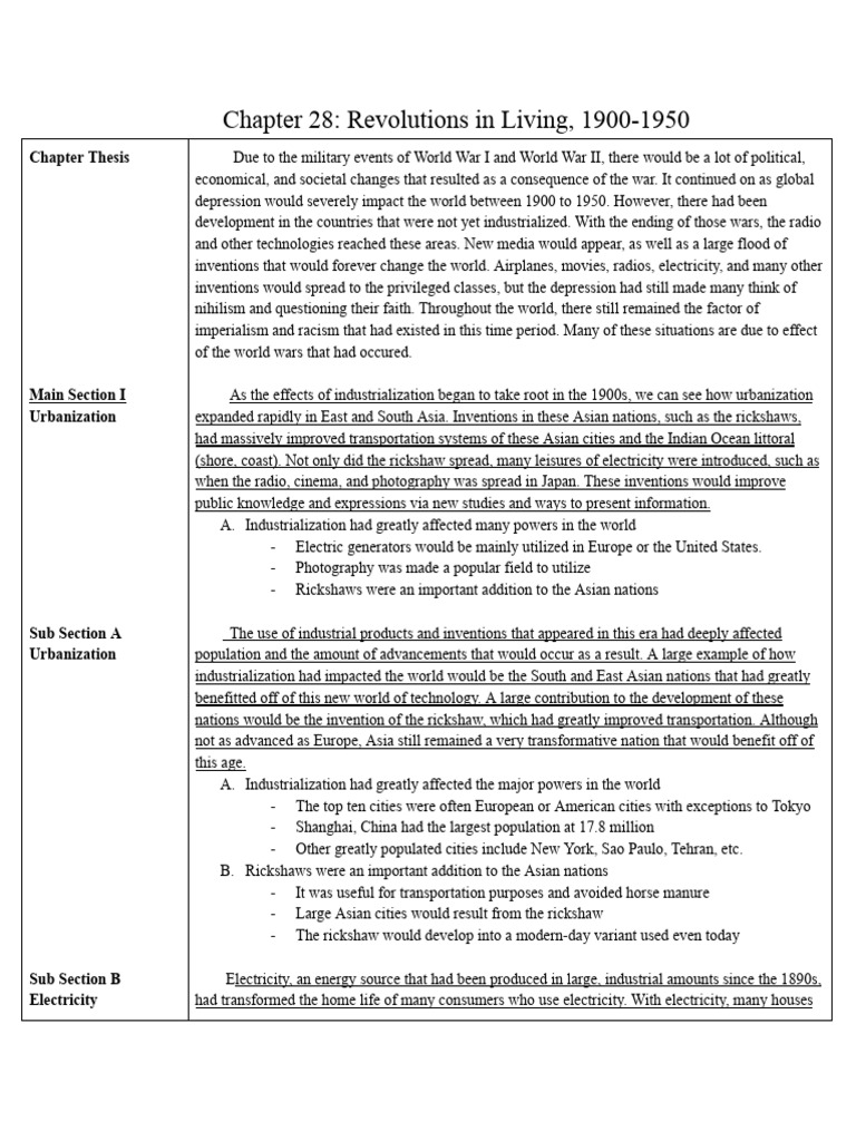 Chapter 28 AP World Notes | PDF | British Raj | Mahatma Gandhi