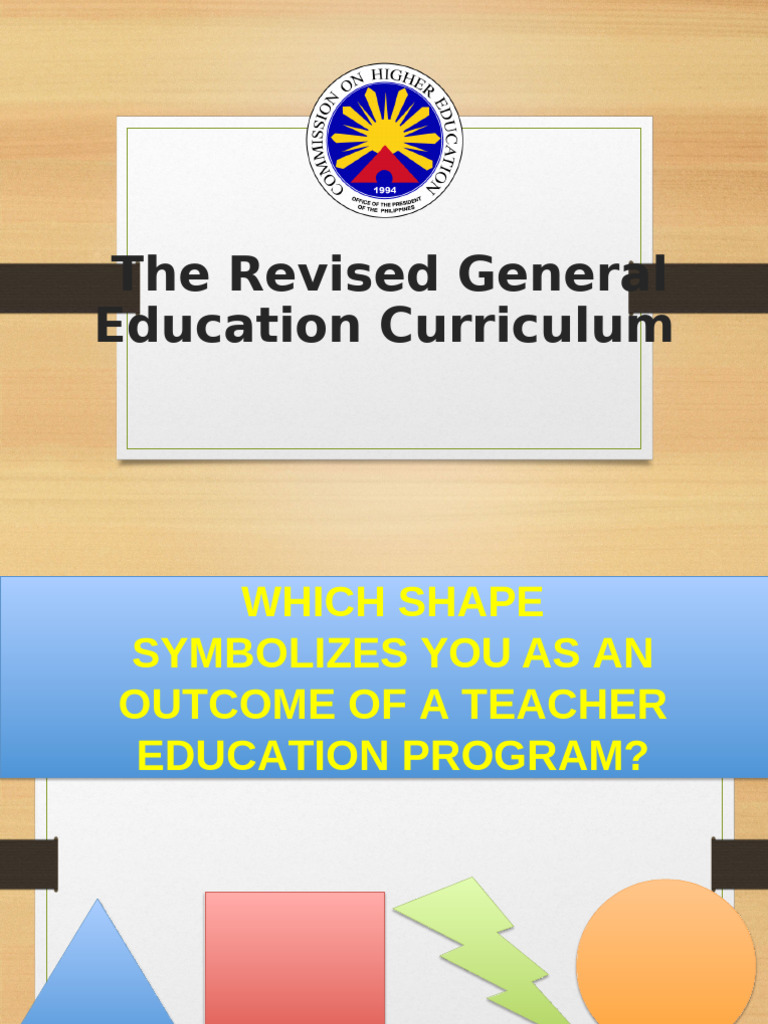 3 General Education Curriculum | PDF | Curriculum | Human Communication