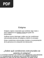 Estigma - La Identidad Deteriorada - de Erving Goffman | PDF | Estigma social | Sicología