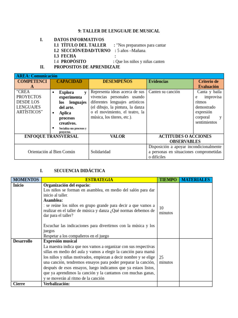 Taller 2 | PDF | Bailes | Aprendizaje