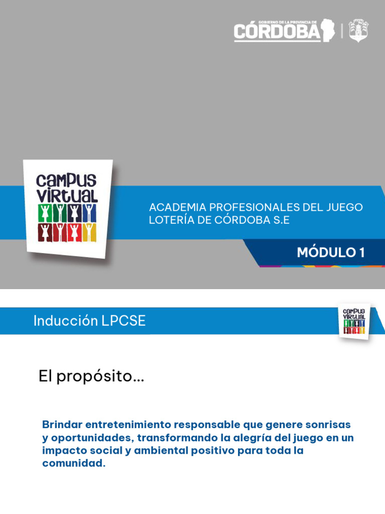 MÓDULO 1 - Inducción LPCSE | PDF | Sustentabilidad
