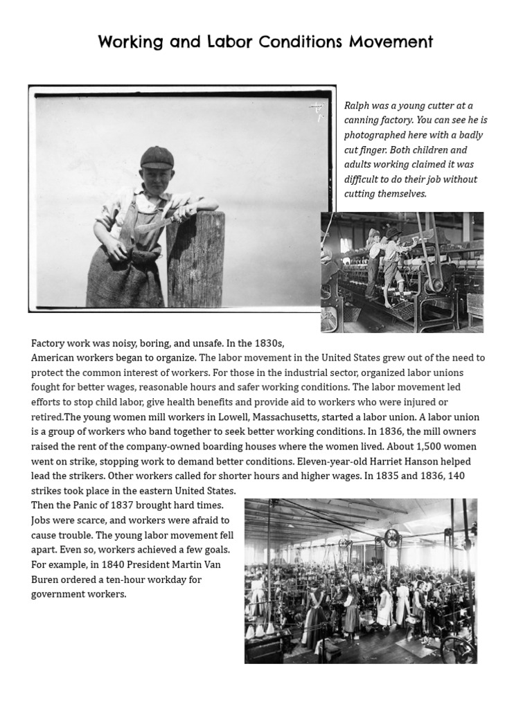 Labor Movement for Workers' Rights | PDF