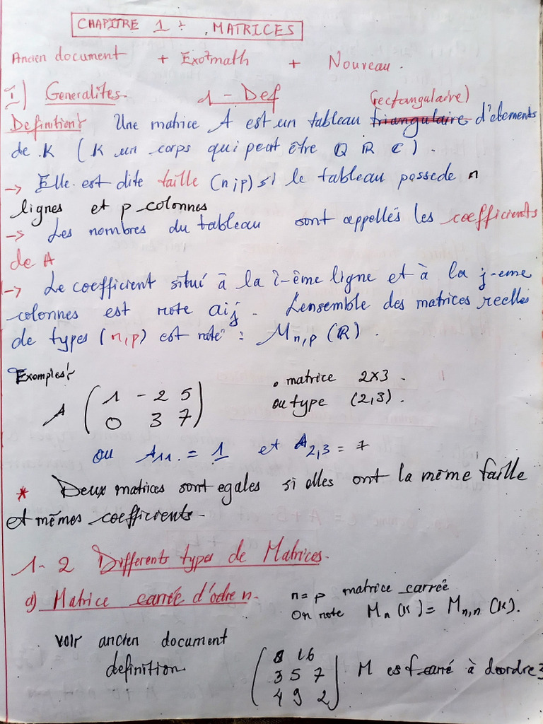 Résumé Alg 2 | PDF