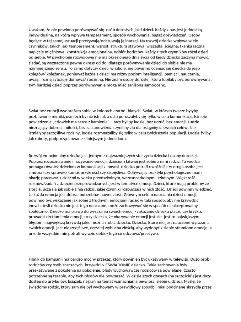 Psychologia Rozwoju | PDF