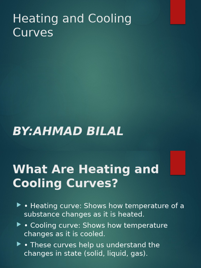 Heating Cooling Curves explained easily | PDF