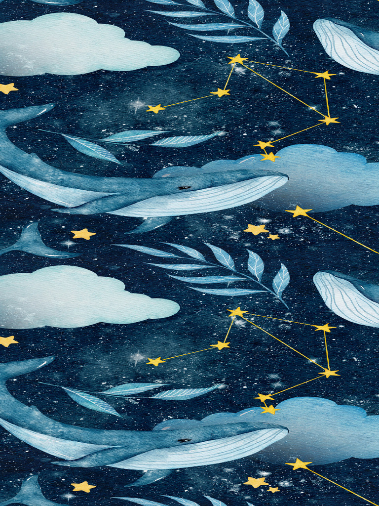 Blue Magic Cute Cool Bookmark Template 2 | PDF