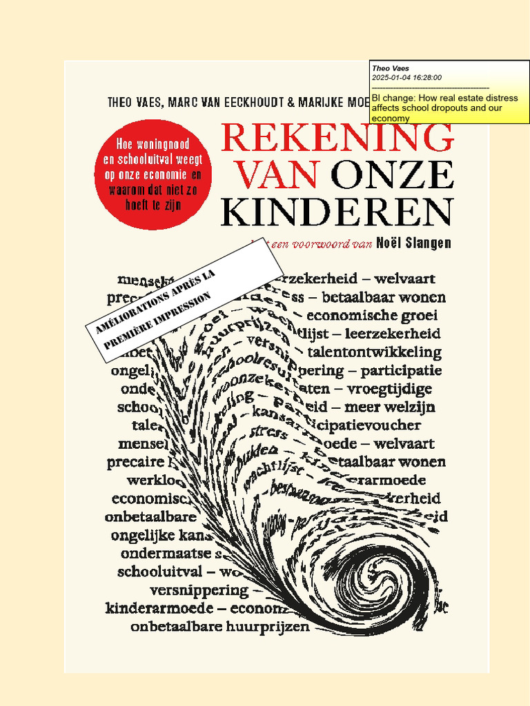 De Rekening Van Onze Kinderen Aanvullingen Na Publicatie Engels v01 ...