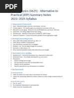 Physics 0625 Revision Notes Guide | PDF