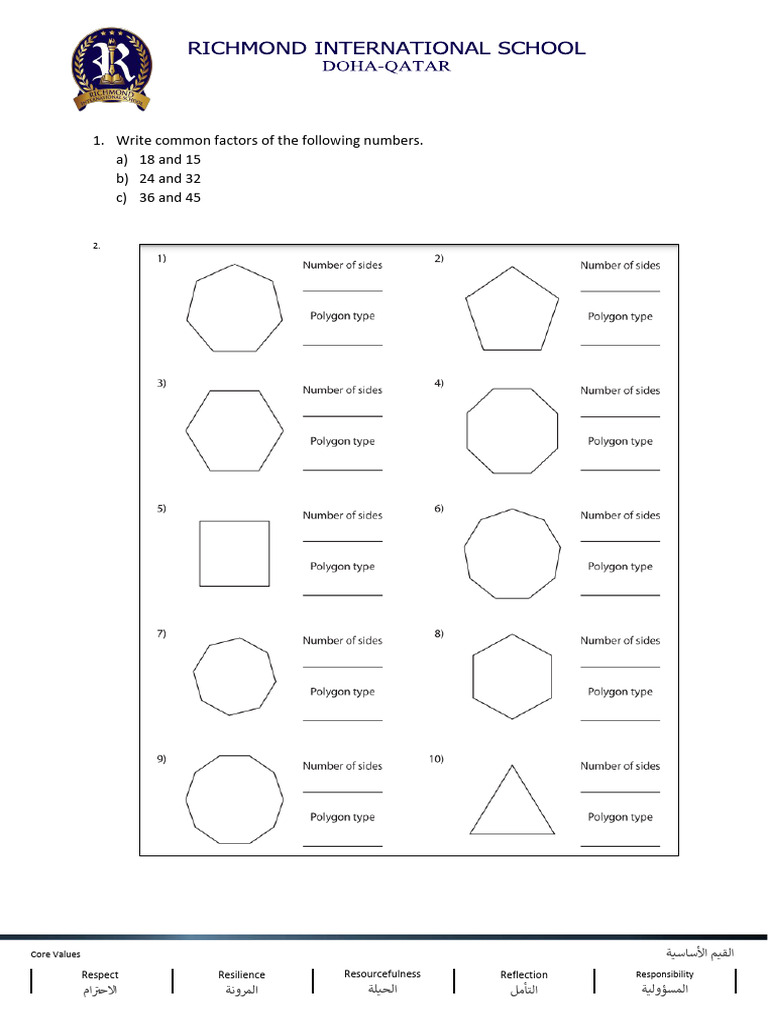 Mid Term Review - Y6-1 | PDF