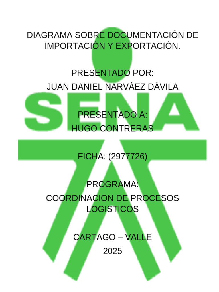Diagrama Sobre Documentacion de Importacion y Exportacion | PDF