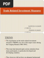 Understanding the TRIMs Agreement | PDF | General Agreement On Tariffs ...