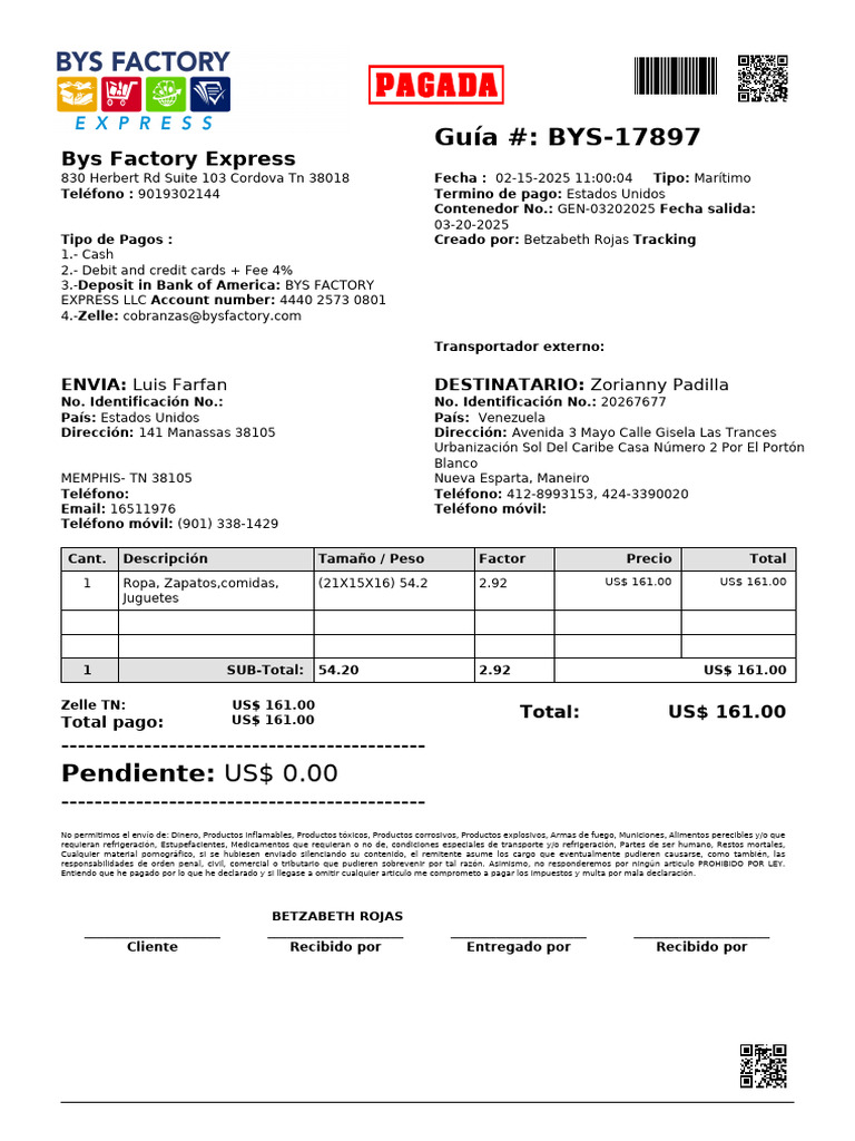 Invoice Report | PDF