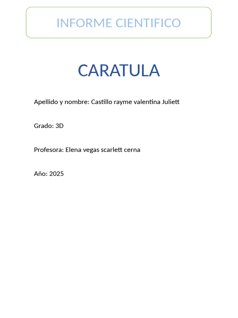 Informe Cientifico | PDF | Entorno natural | Nutrición