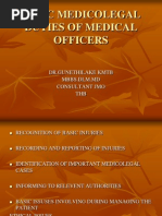 Medico-Legal Report Template Guide | PDF | Expert Witness | Information