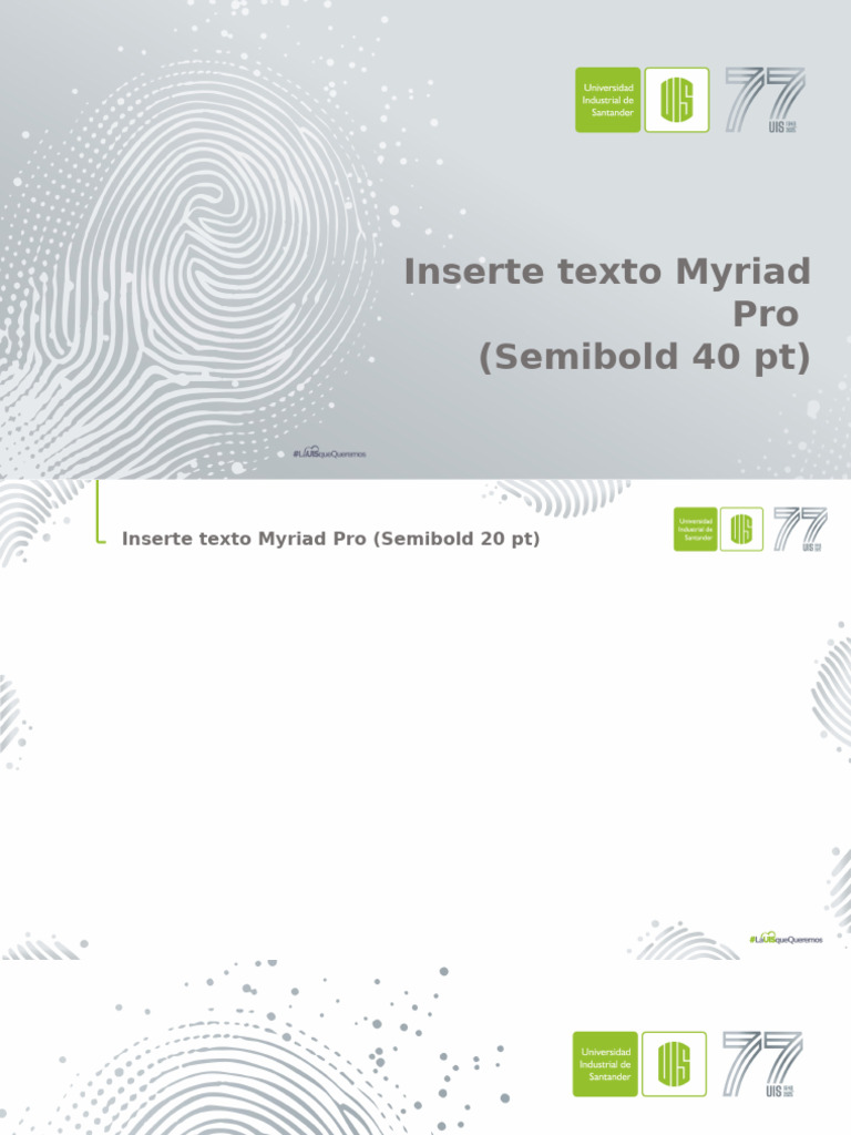 Plantilla Uis 77 Anos Final | PDF