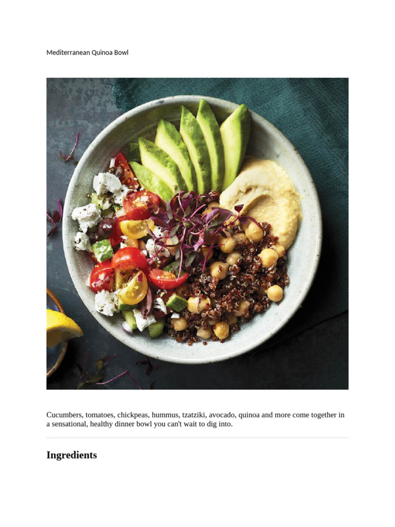 Power Bowl | PDF