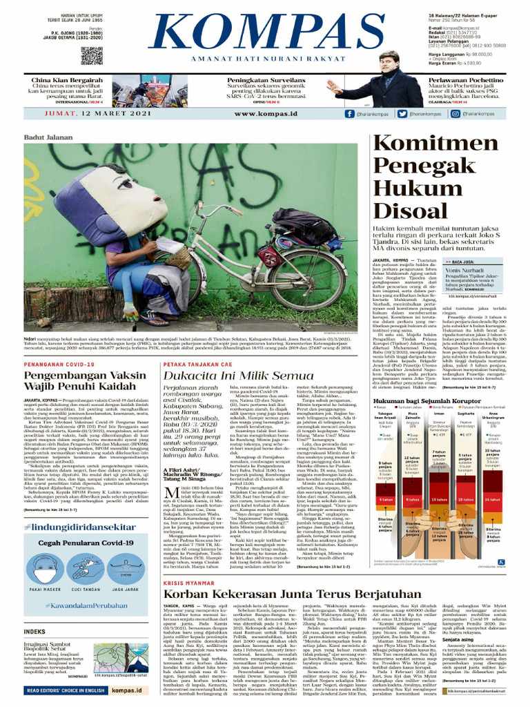Kompas 12 Mar 2021 | PDF