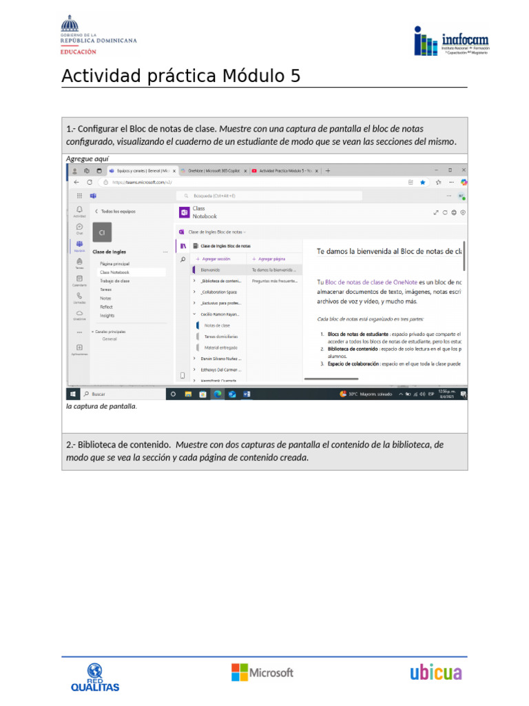Plantilla Actividad Practica Modulo 5 Corregido | PDF