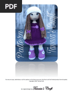 Boneca Marusia Ing | PDF | Crochet | Wig