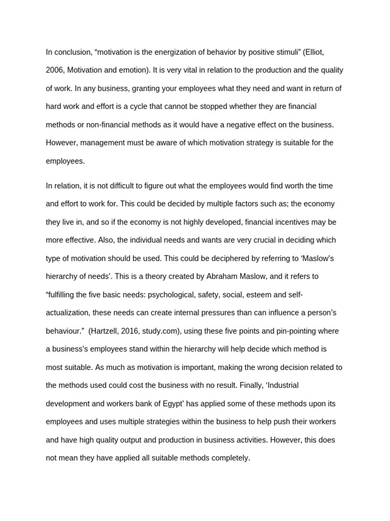 Conclusion (Behavioral Science) | PDF