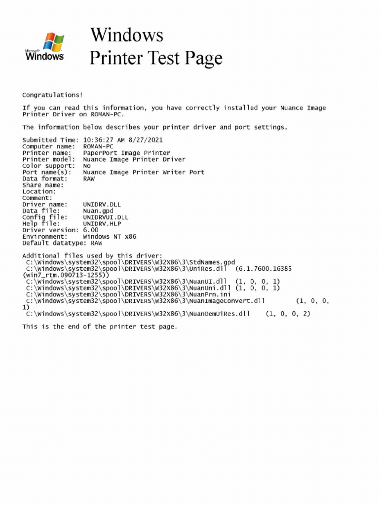 Test Page | PDF