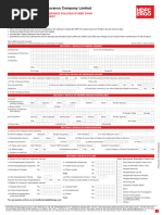 HDFC ERGO Health Insurance Claim Form | PDF | Identity Document | Receipt