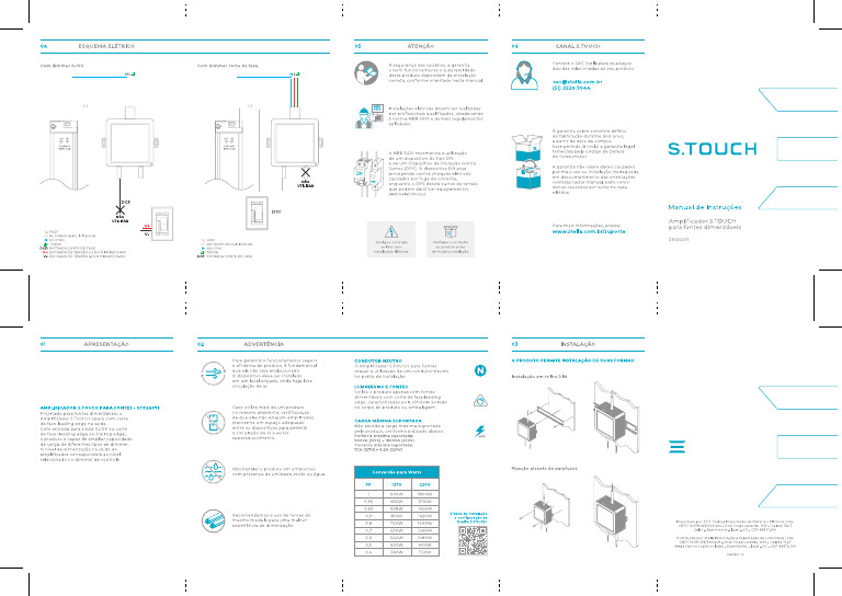 1741639688-Manual Amplificador S.toucH V2 | PDF