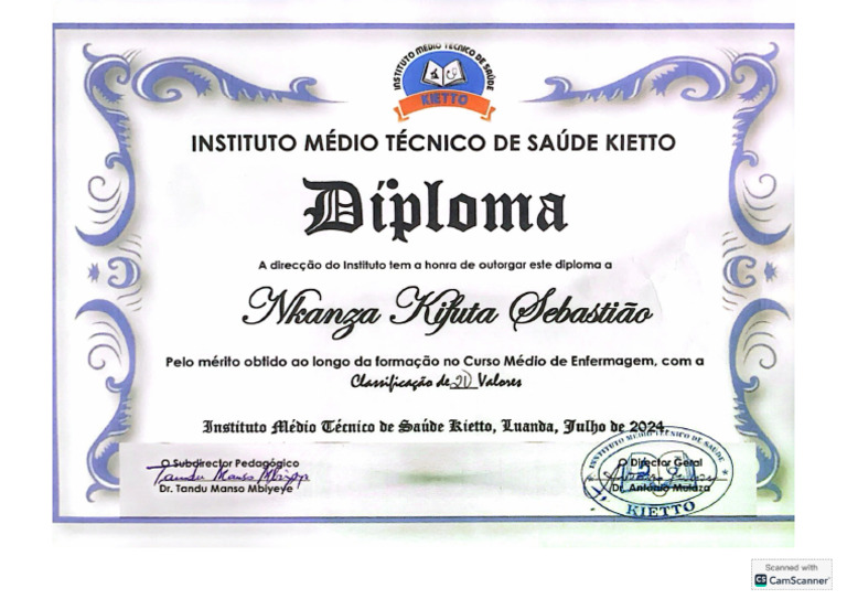 Diploma de Merito e Fim de Curso | PDF
