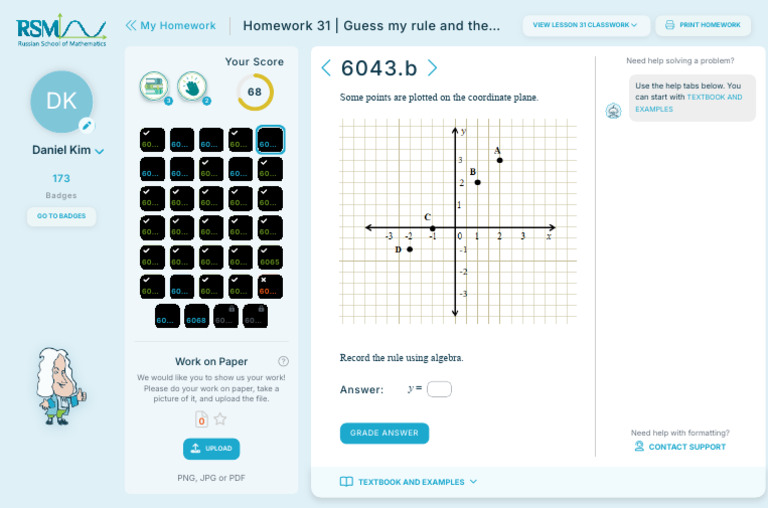 Homework 31 Guess My Rule and The Coordinate Plane. Stories On The ...