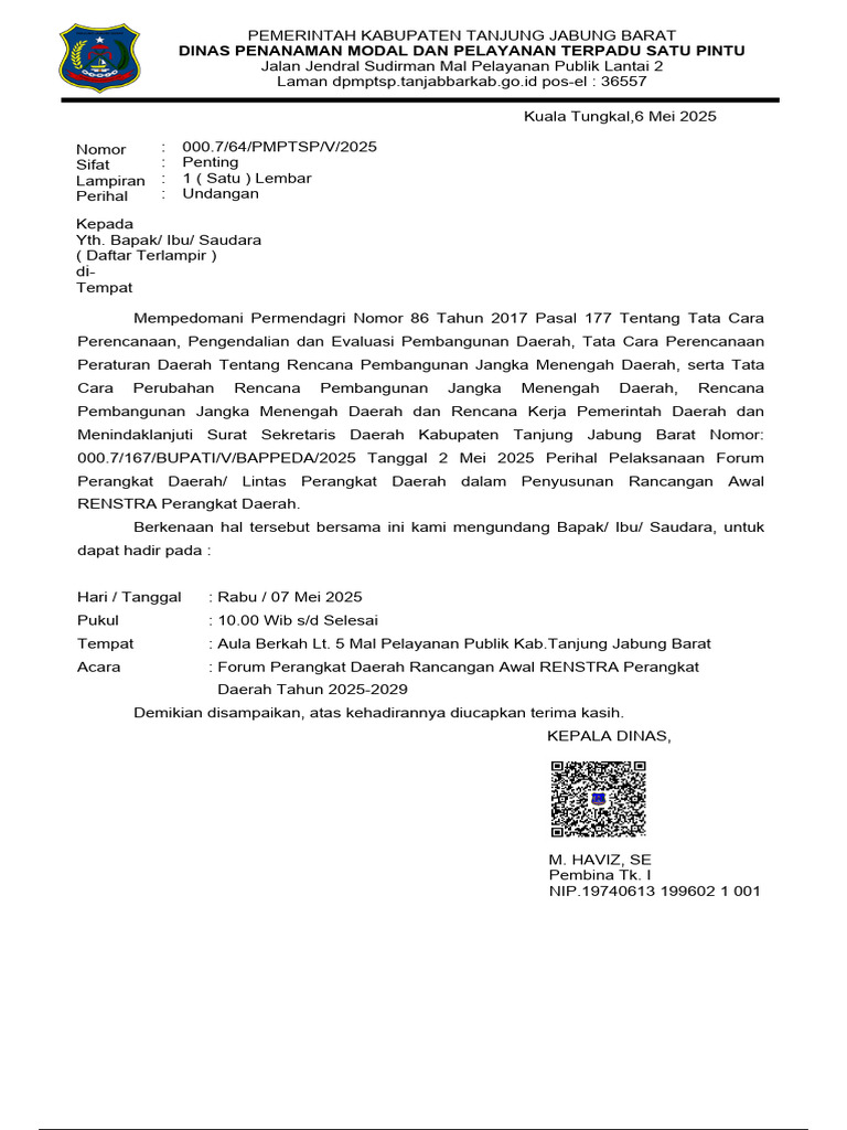 2025050609573720250506095357undangan Forum OPD Renstra Final - Preview | PDF