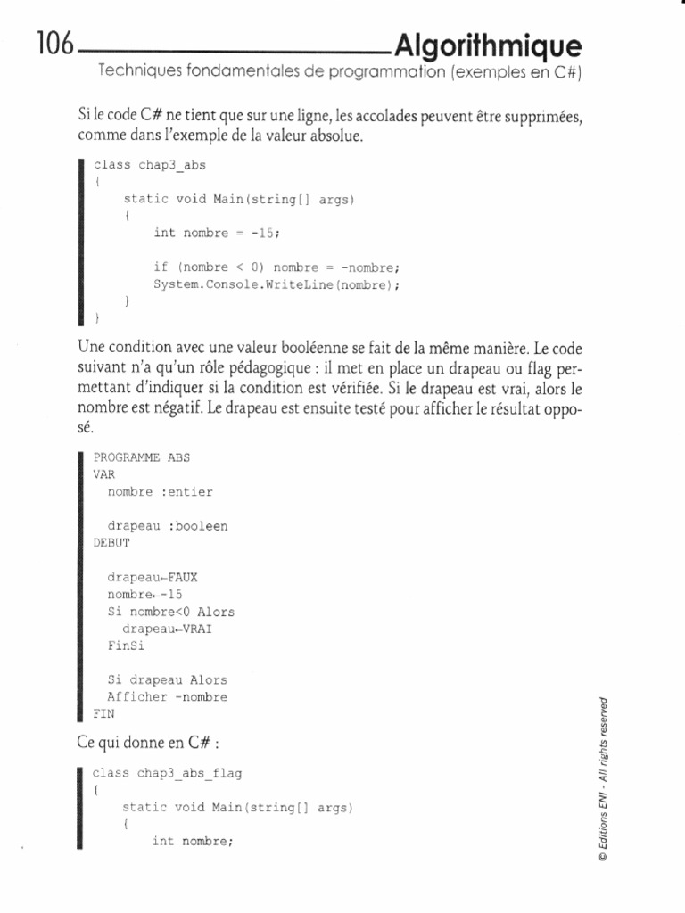 Wiley Algorithmique Programmation Cscharp - Partie55 | PDF