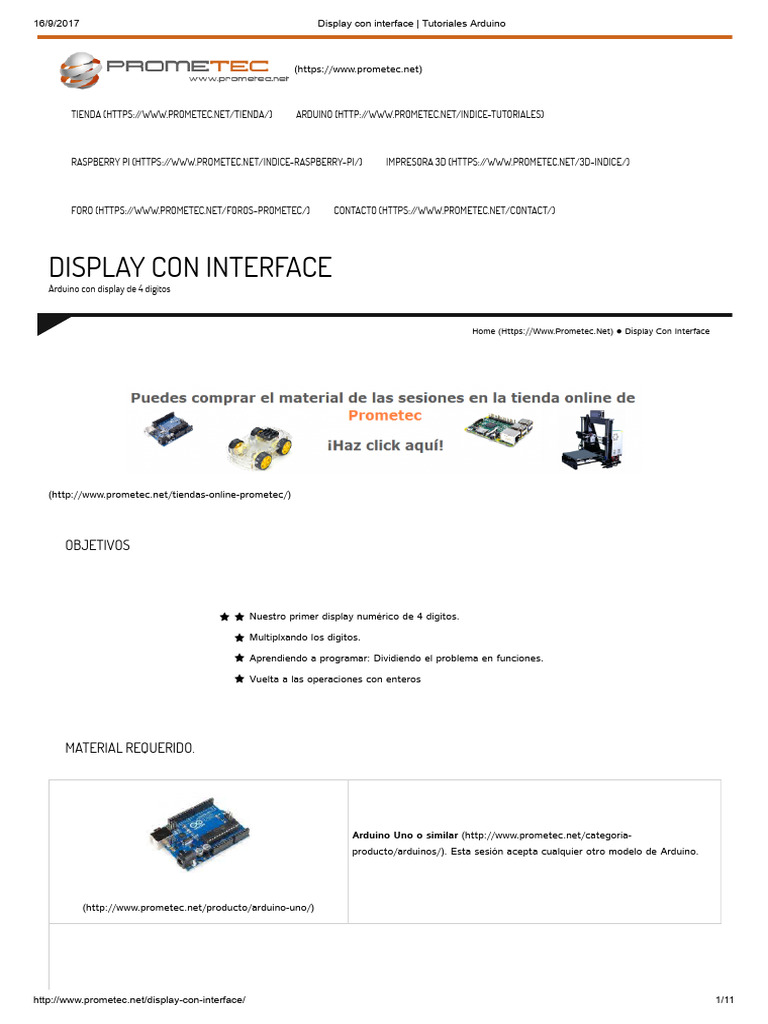 32 Display Con Interface | PDF | Ingeniería Informática | Informática