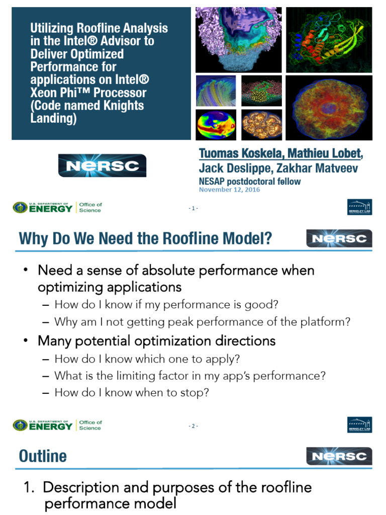 Utilizating Roofline Analysis Advisor | PDF | Computer Engineering ...