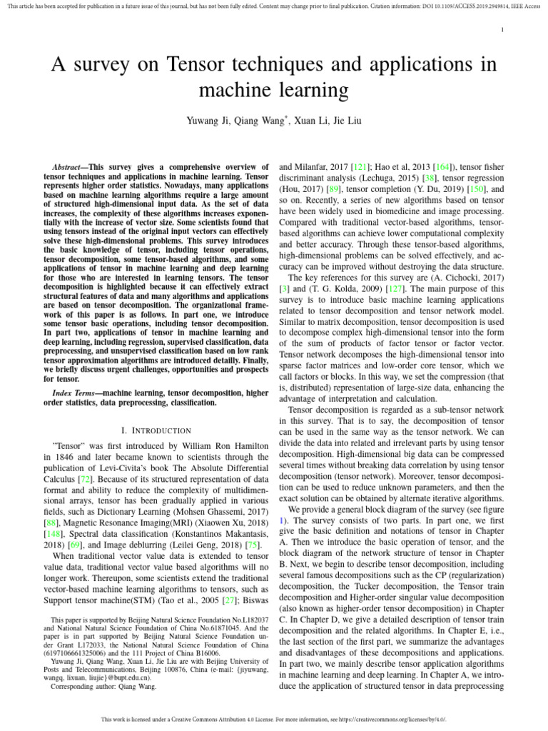 A_Survey_on_Tensor_Techniques_and_Applications_in_ | PDF | Tensor | Machine Learning