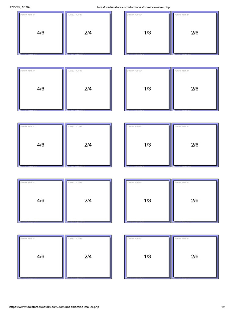 Domino 2 | PDF
