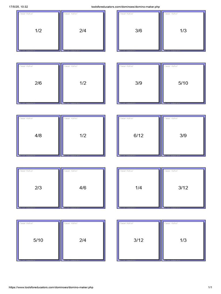 Domino 1 | PDF