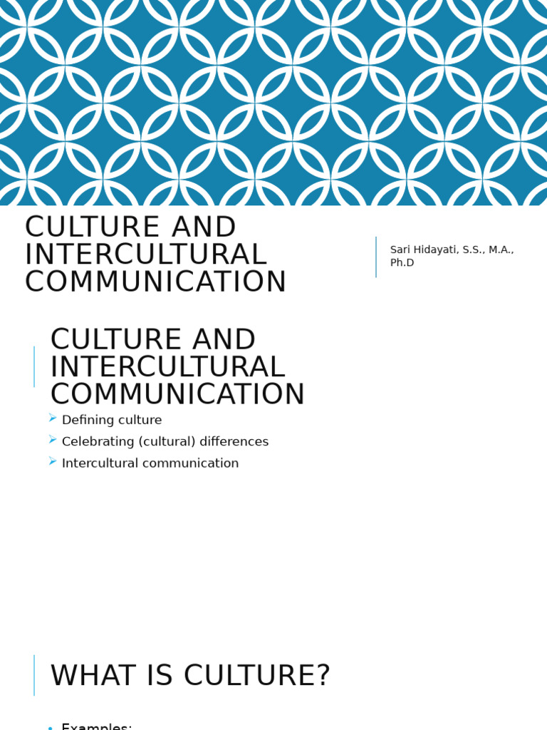 Culture and Intercultural Communication | PDF | Communication | Cross Cultural Communication