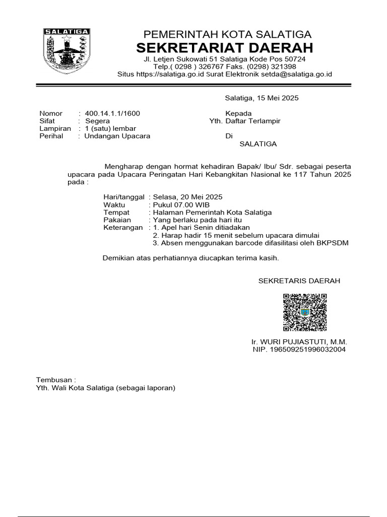 Upacara Harkitnas | PDF