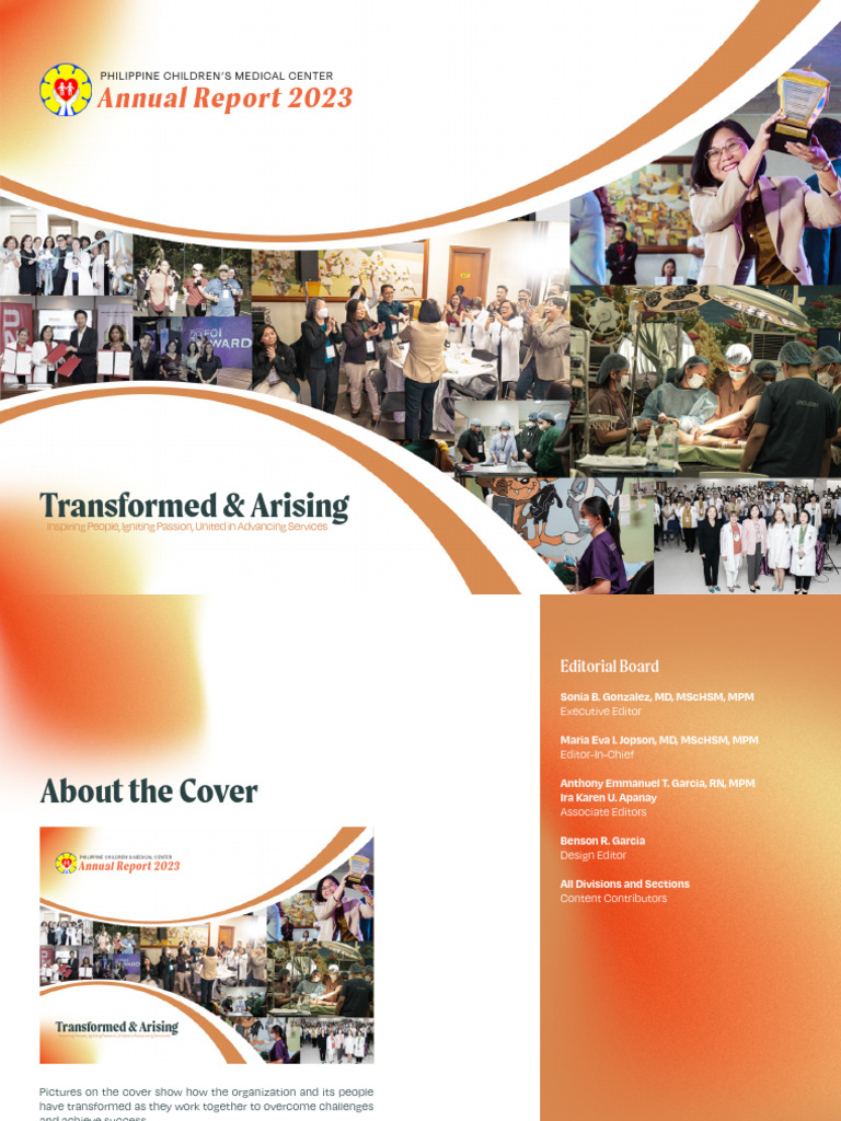PCMC Annual Report 2023 Overview | PDF | Medical Specialties | Clinical ...